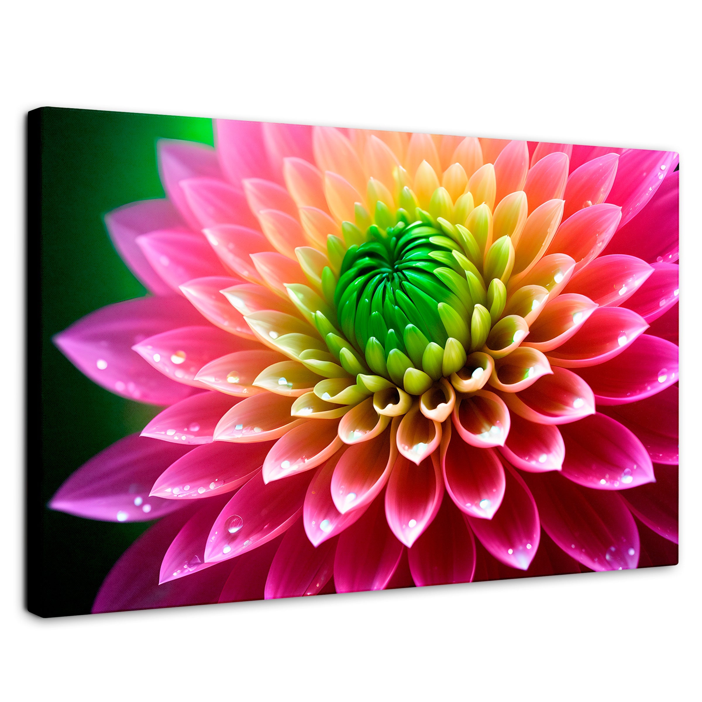 Cuadro Dalia Brillo Vivo | CanvasRevolution.mx – Canvas Revolution