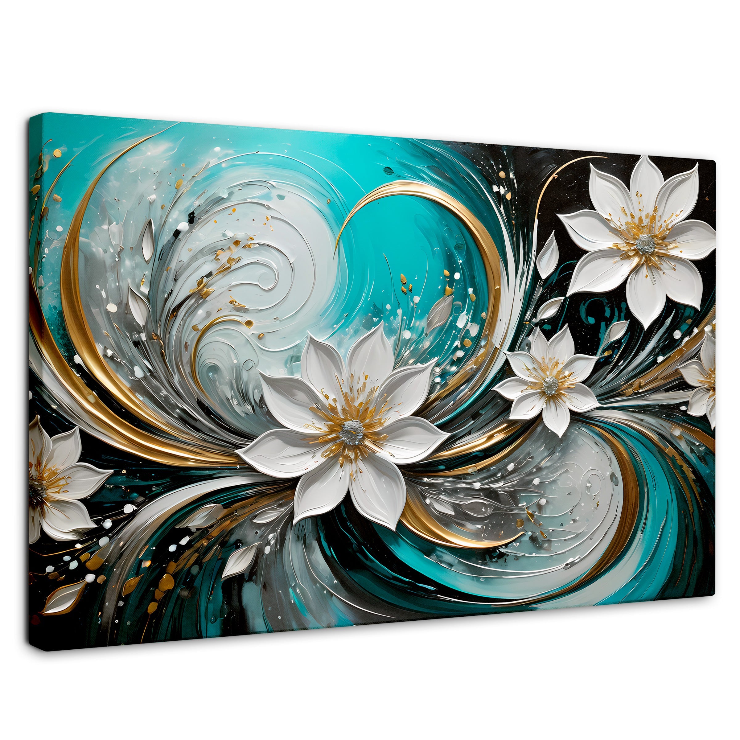 Cuadro Alma Flor Abstracto | CanvasRevolution.mx – Canvas Revolution