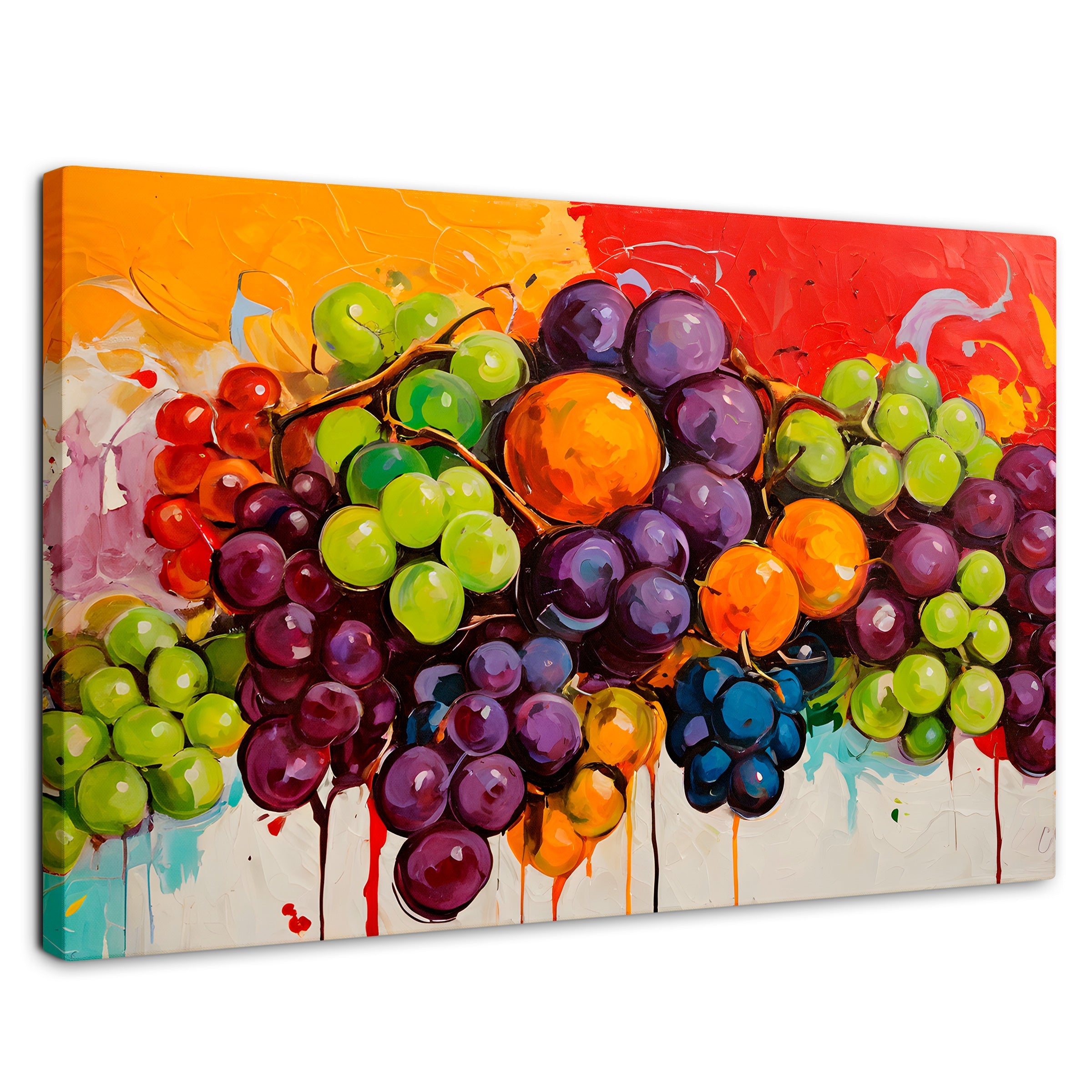 Cuadro Bodegón Con Uvas | CanvasRevolution.mx – Canvas Revolution