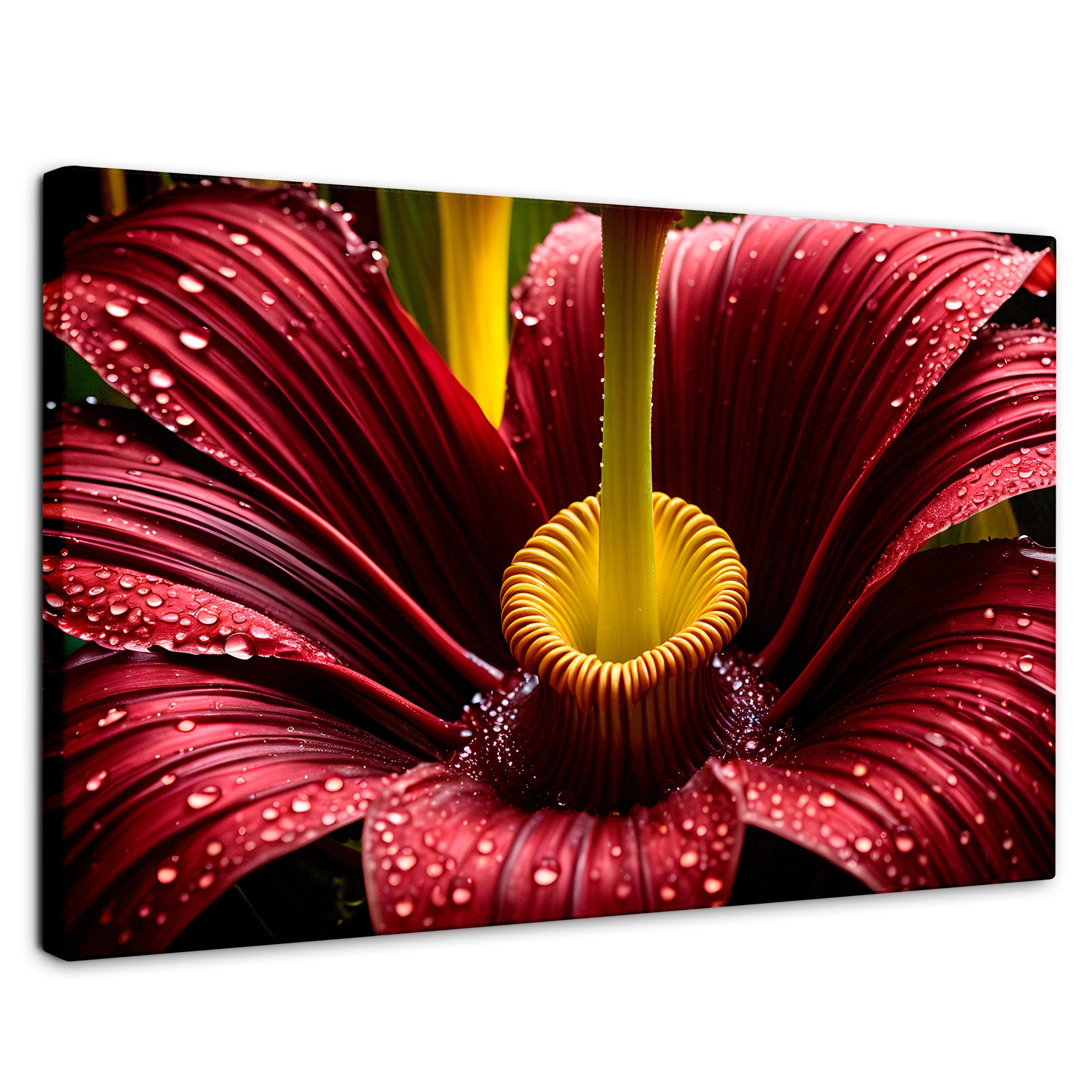 Cuadro Eterna Flor Extraña | CanvasRevolution.mx – Canvas Revolution
