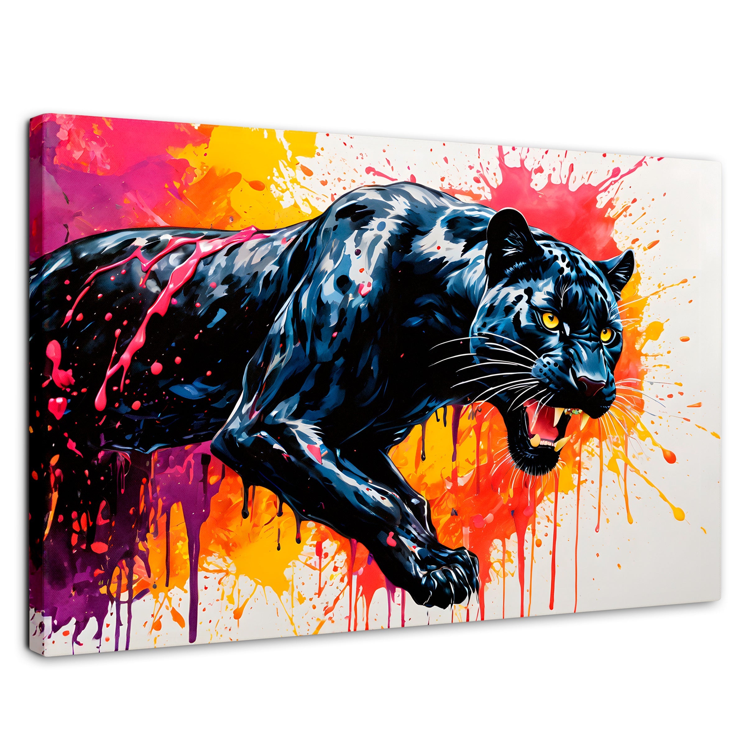 Cuadro Pantera Colores | CanvasRevolution.mx – Canvas Revolution