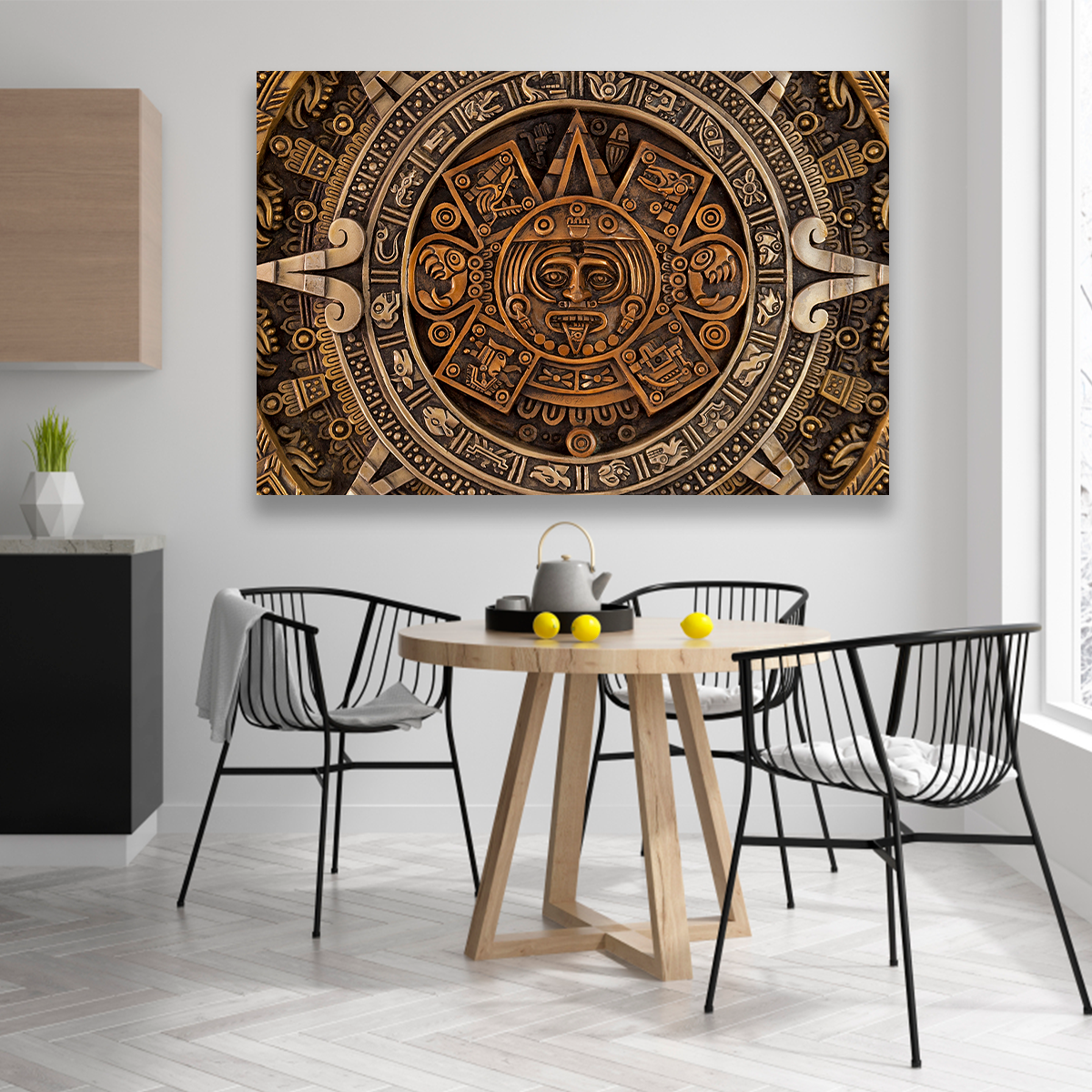 Calendario Azteca | Cuadros Decorativos Canvas Revolution